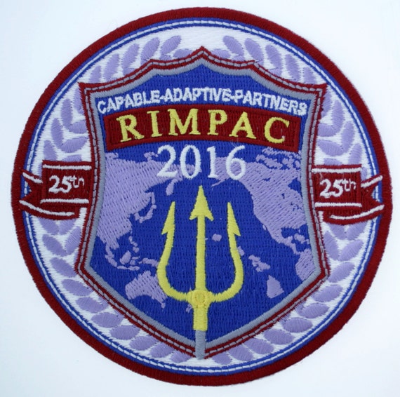 2016 RIMPAC Patch | Etsy
