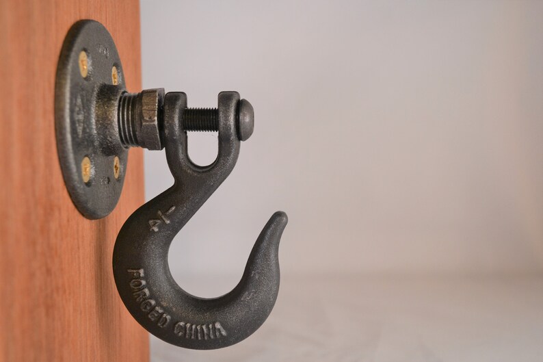 Iron Industrial Wall Hook Hanger – SM - Etsy