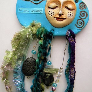 Clay Goddess Talisman Wall Decor - Etsy