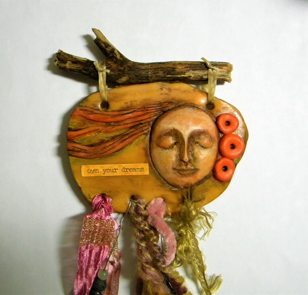 Clay Goddess Talisman Wall Decor - Etsy