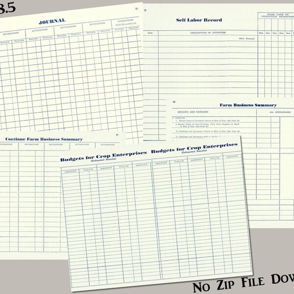 Paper Craft Logbook - Etsy