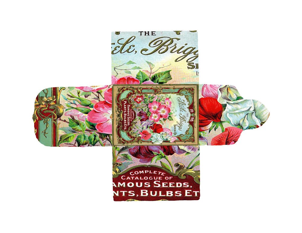 Vintage Needle Packet Ephemera: Printable Junk Journal Embellishments ...