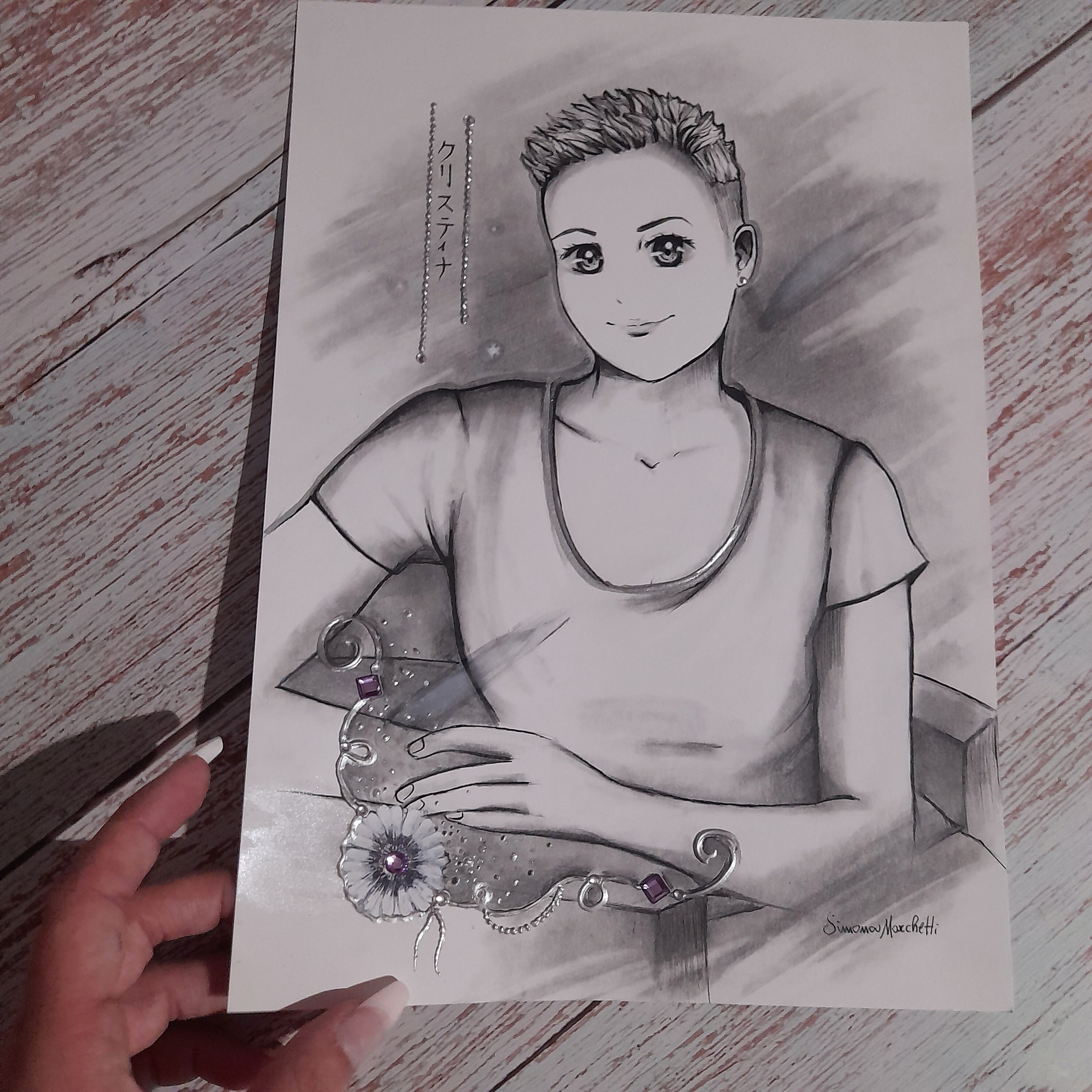 Custom Anime Portrait Anime Portrait From Photo Manga - Etsy
