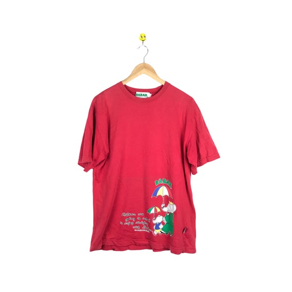 Rare Vintage Babar T-shirt Babar Shirt Babar Tshirt Crewneck - Etsy