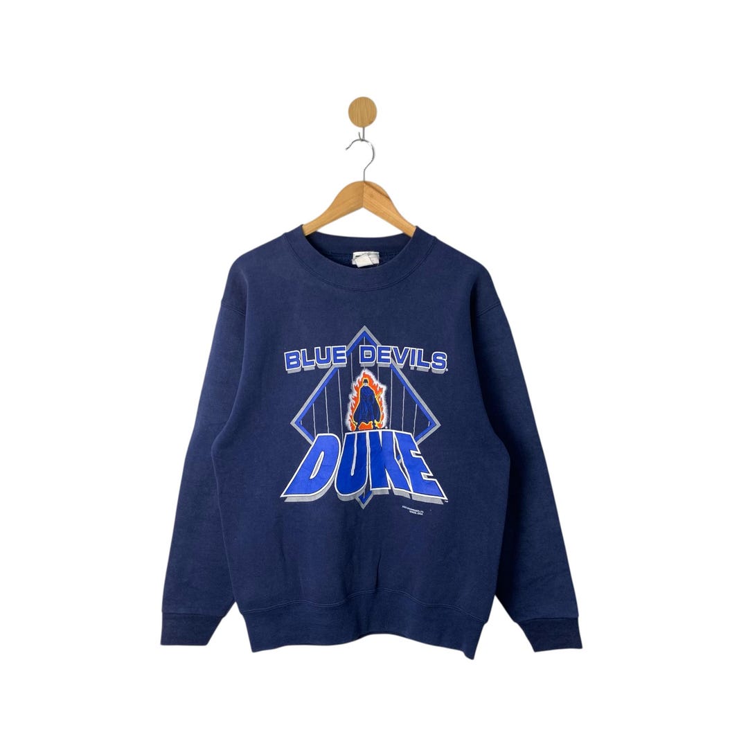 Perfectly Vintage Blue Devils Duke Sweatshirts Navy Jumper Pullover ...