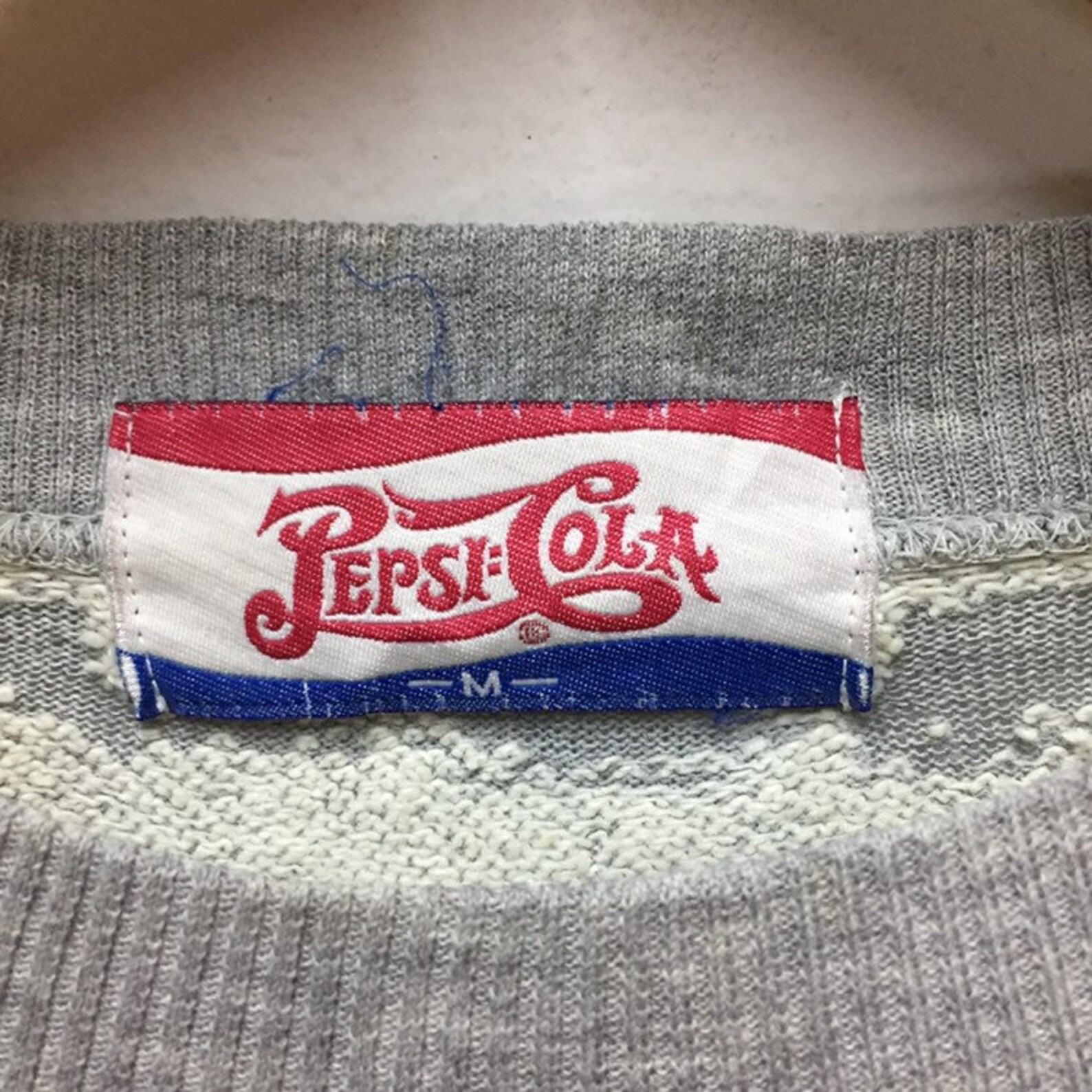 Rare Vintage Pepsi Sweatshirt / Pepsi Sweater / Grey Blue Colour ...