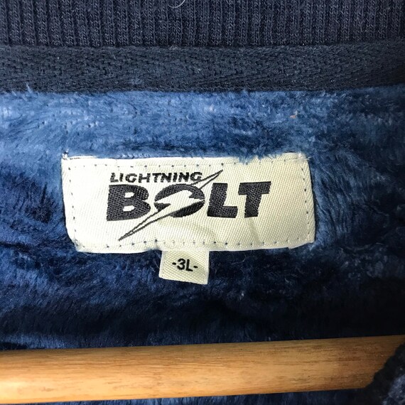 Rare vintage lightning bolt fleece / hawaii lightning… - Gem