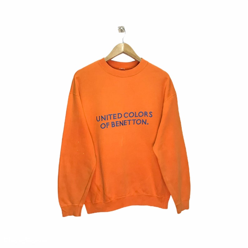 Rare Vintage United Colors of Benetton Sweatshirt / UCOB Benetton ...