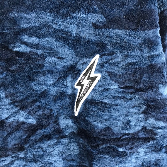 Rare vintage lightning bolt fleece / hawaii lightning… - Gem
