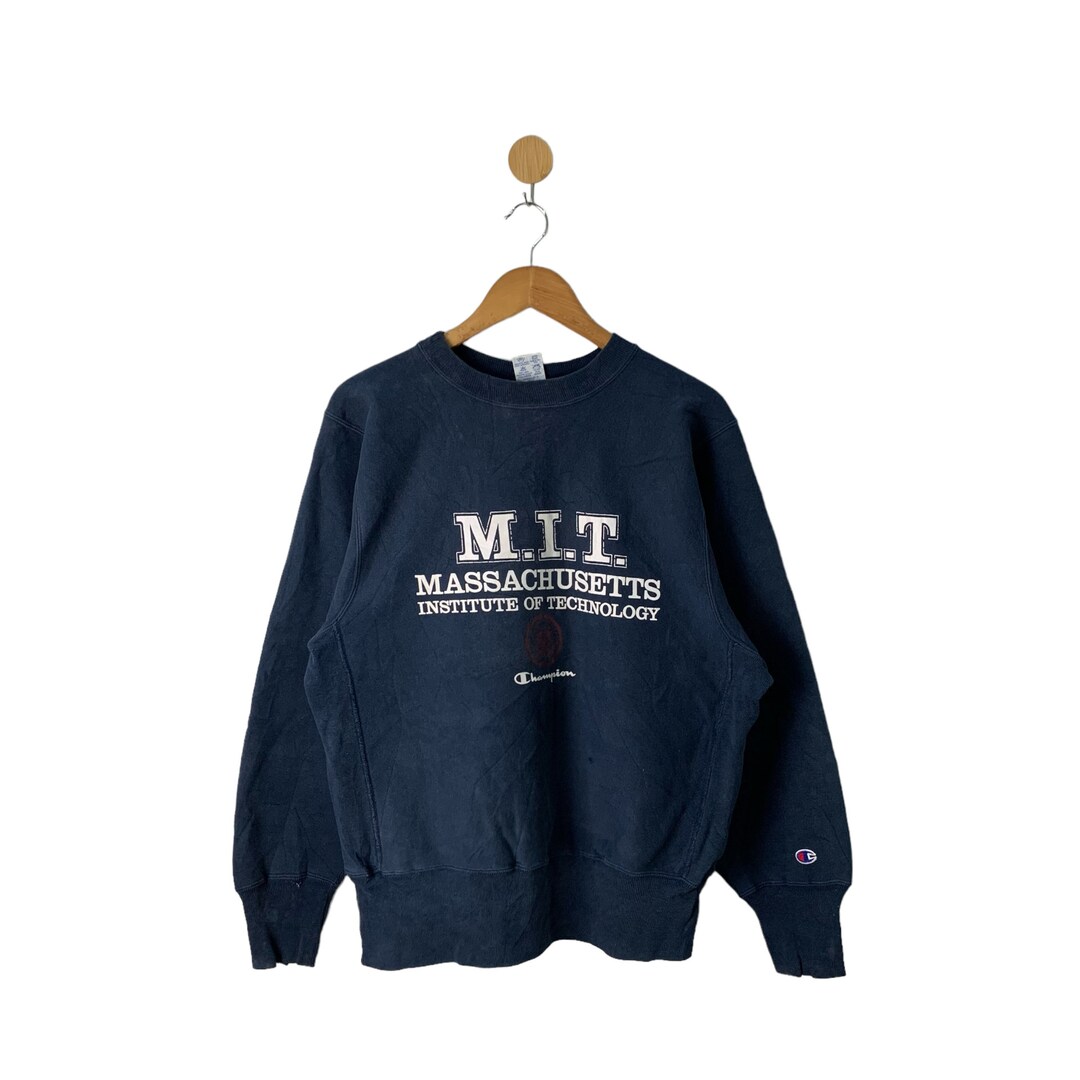 Rare 80s Vintage Champion Reverse Weave MIT University Sweatshirt ...