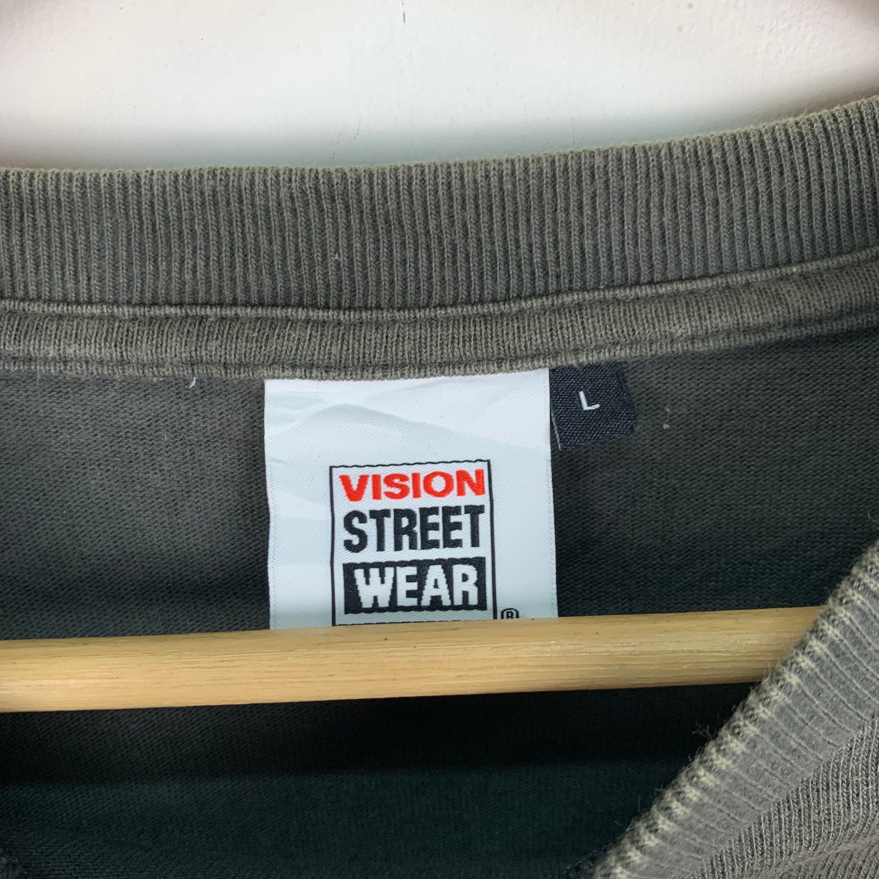 Rare Vintage Vision Street Wear Sweatshirt / Jumper / Streetwear Skate ...