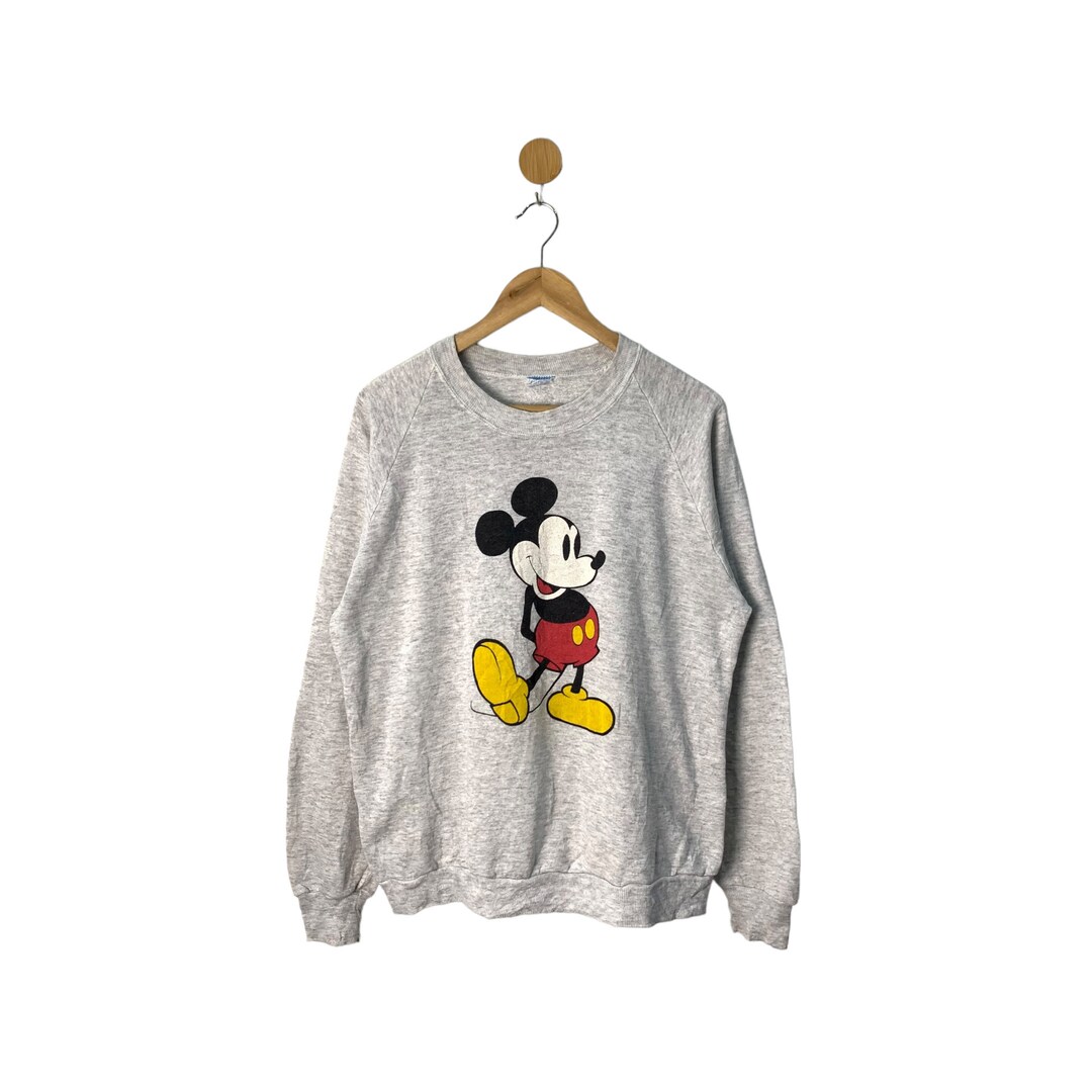 Rare Vintage Mickey Sweatshirt / 80s Mickey Sweater / Walt Disney ...