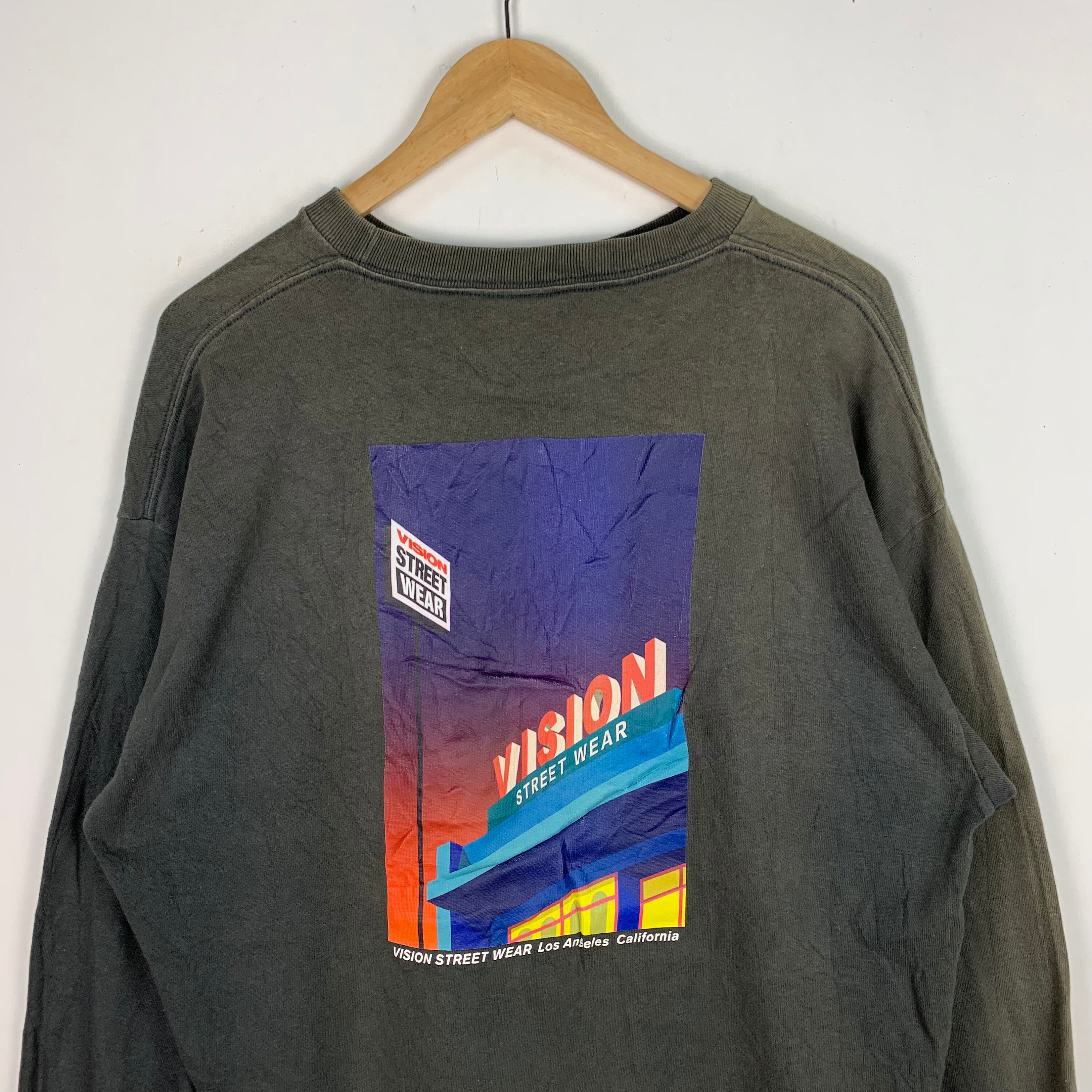 Rare Vintage Vision Street Wear Sweatshirt / Jumper / - Etsy