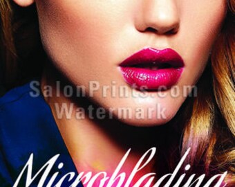 Microblading Poster - Etsy