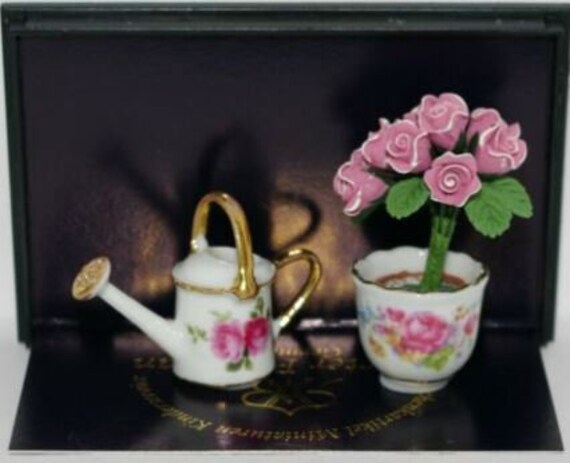 Reutter dollhouse Reutter Blue Onion Fresh Egg Set Item #N618. Art ...