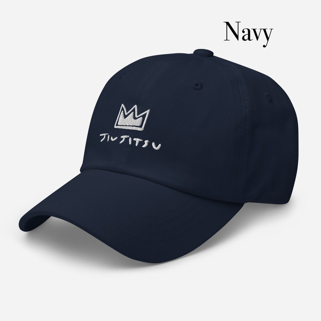 Graffiti Crown Jiu Jitsu Black/white Cap, BJJ, Brazilian Jiu Jitsu ...
