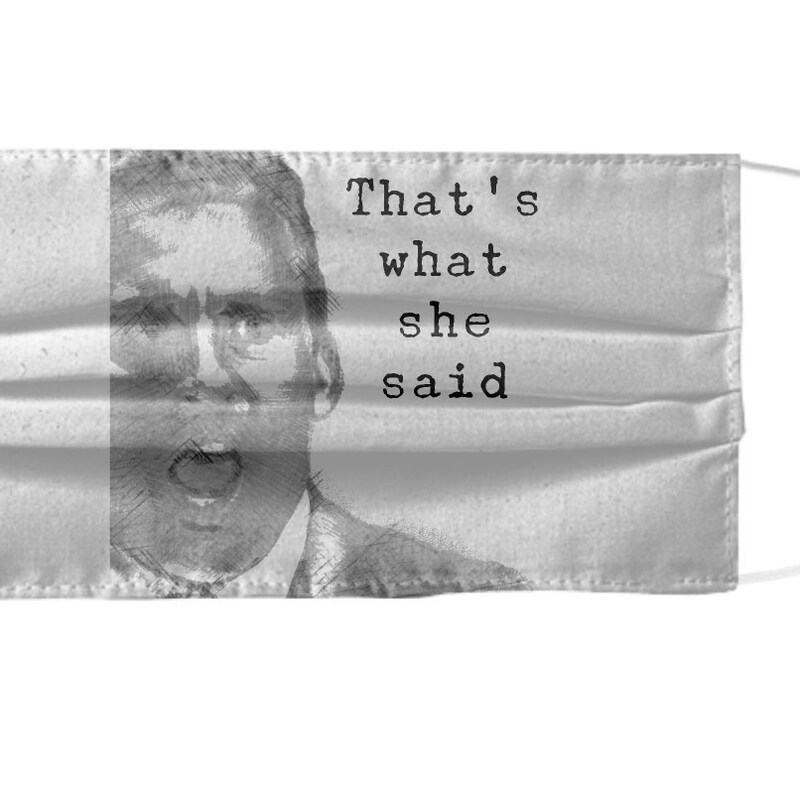 The Office Face Mask - Etsy
