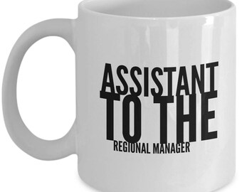 The Office Travel Mug: Assistant To The Regional | Etsy