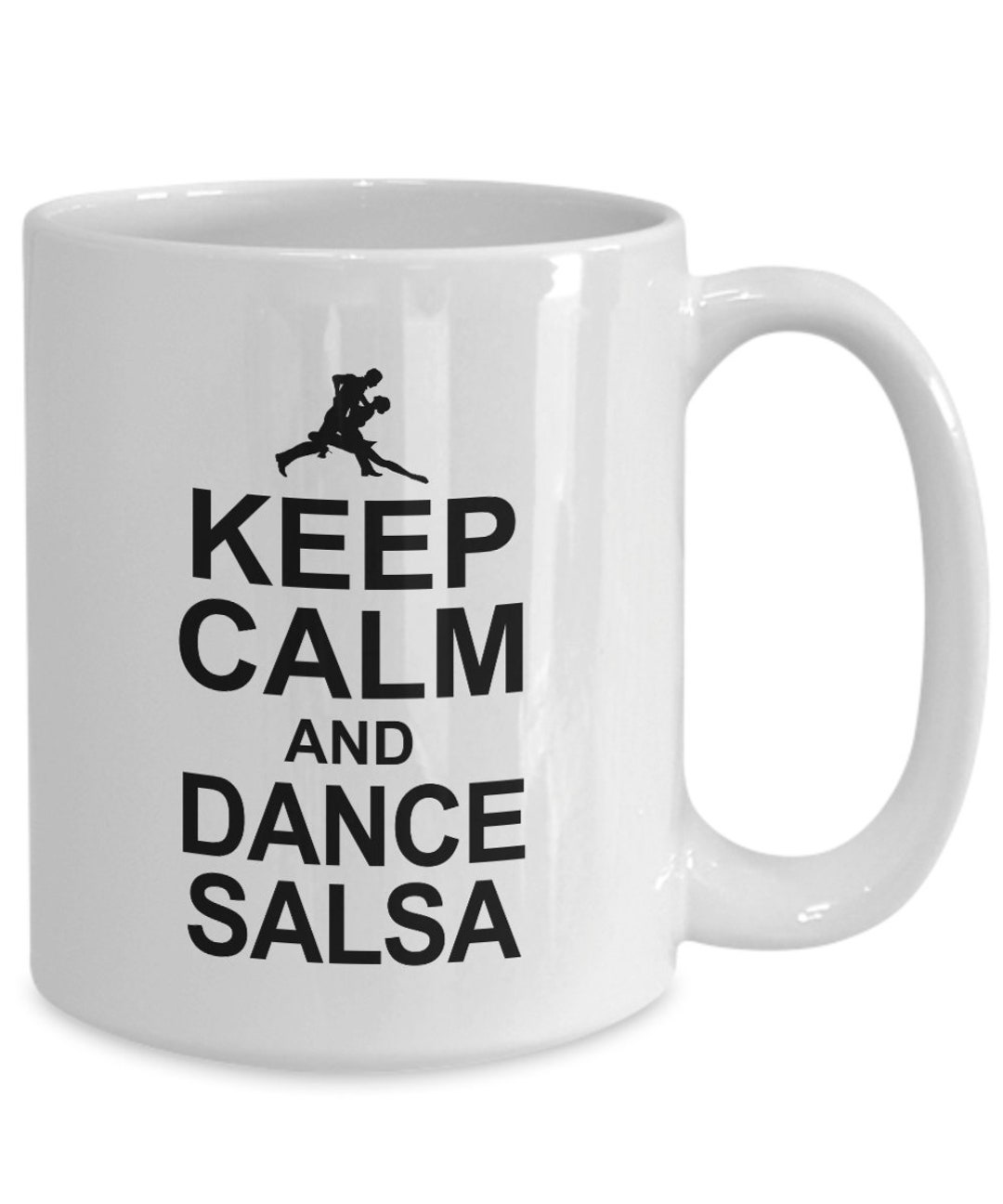 Dance Gift Ideas - Funny Coffee Mug for Salsa Dancer /gift for Latin ...
