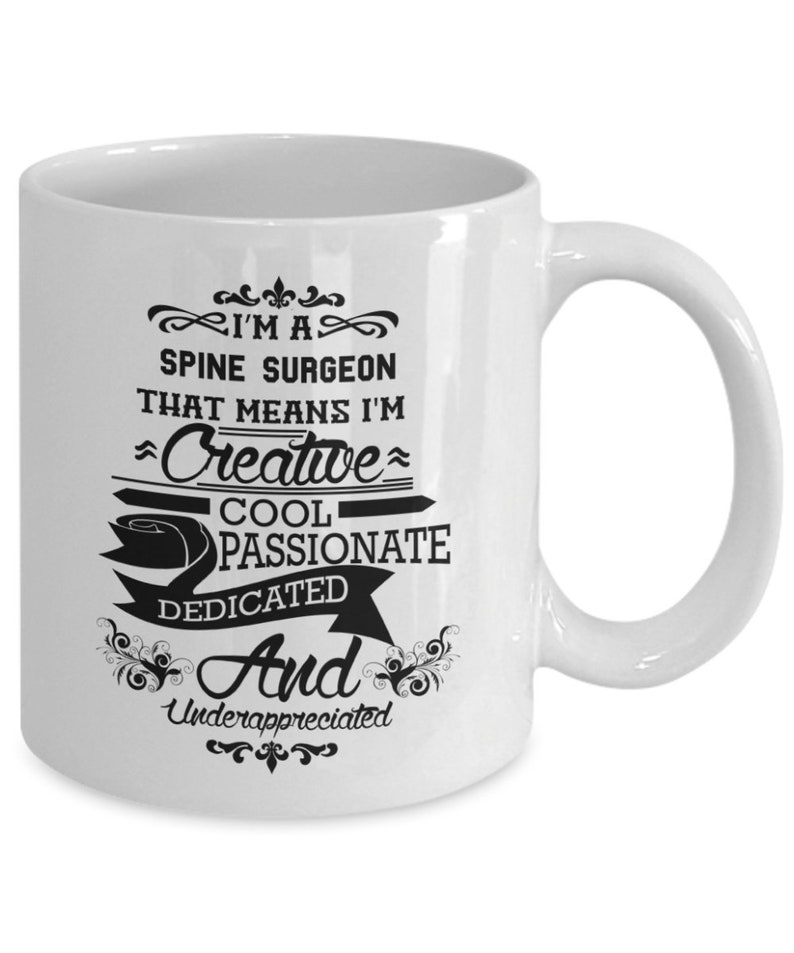 Spine Surgeon Gift Coffee Mug for Spinal Surgeons Medical - Etsy