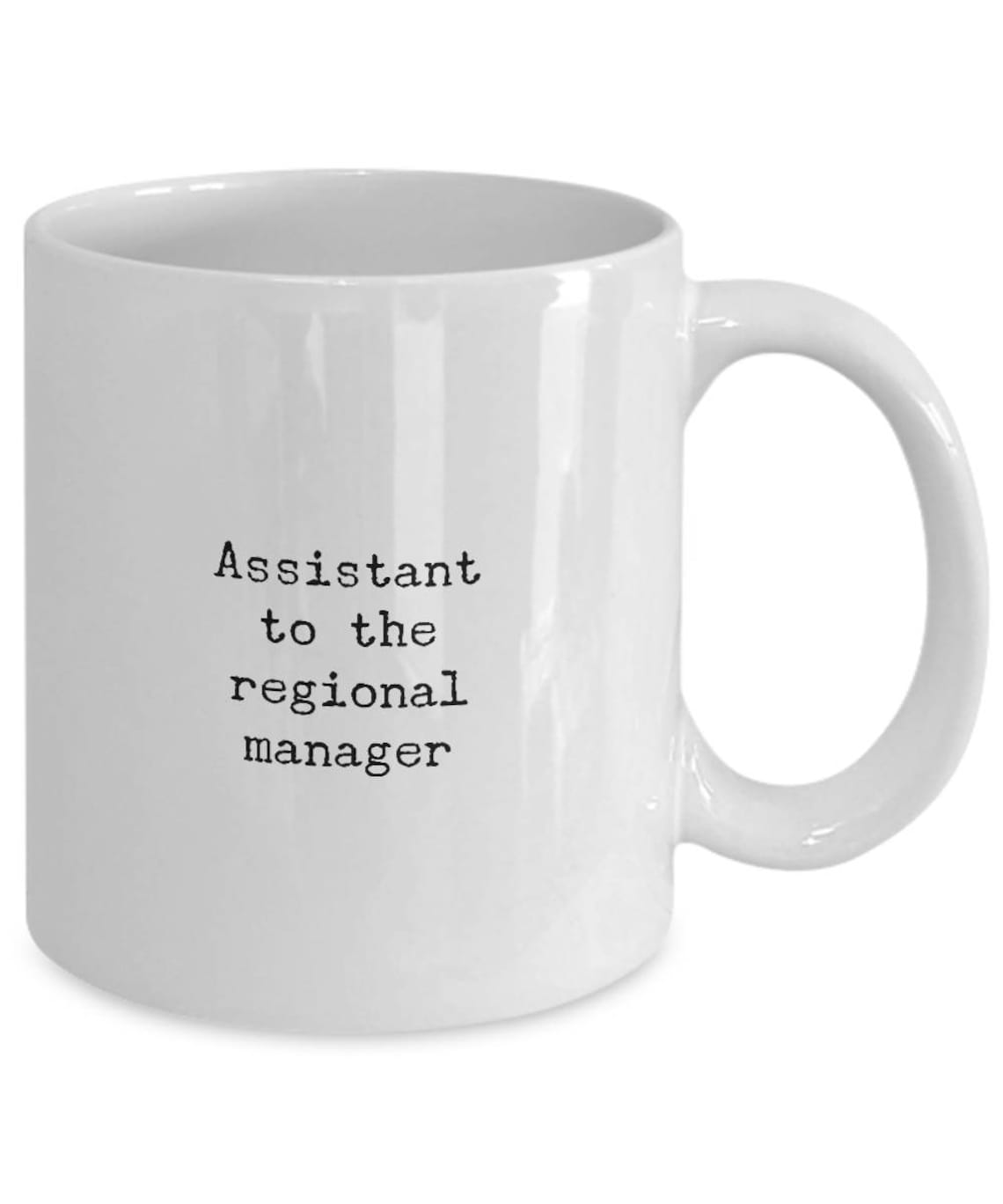 The Office Mug: "assistant to the Regional Manager", 11oz White Ceramic ...