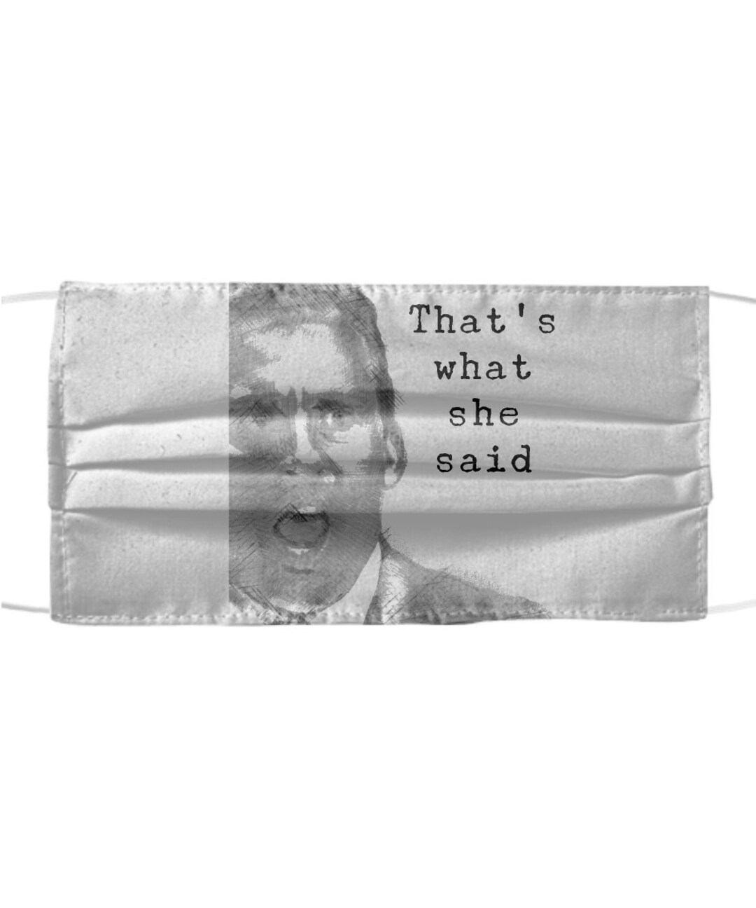 The Office Face Mask/michael Scott Dust Mask/travel Mask/eco-friendly ...