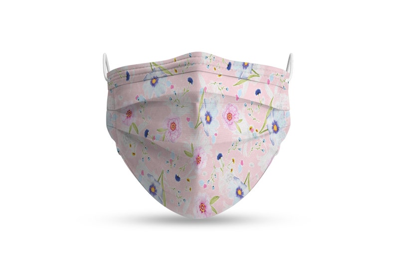 SHABBY CHIC Fabric Face Mask Shabby-chic Mouth Mask Travel - Etsy