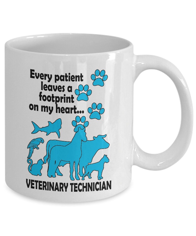 Vet Tech Week Gift, Funny Veterinary Technician Coffee Mug - Veterinary ...