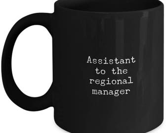 The Office Mug: assistant to the Regional Manager | Etsy