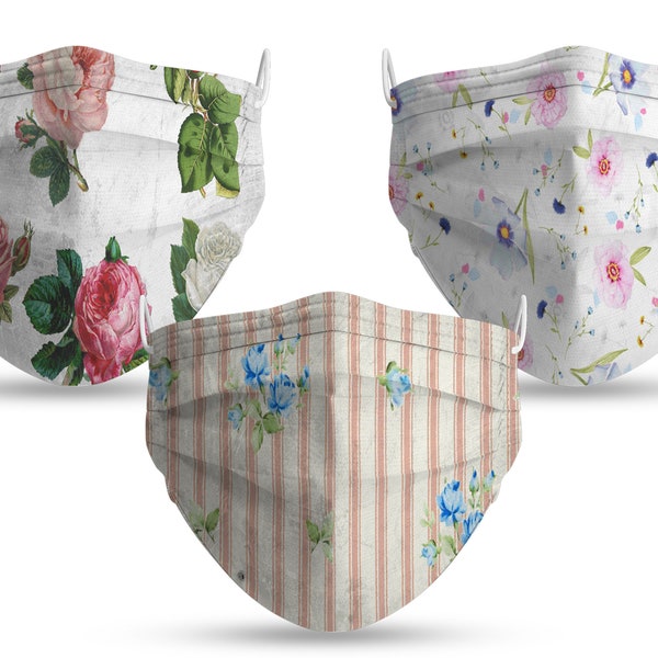 Vintage Face Mask - Etsy