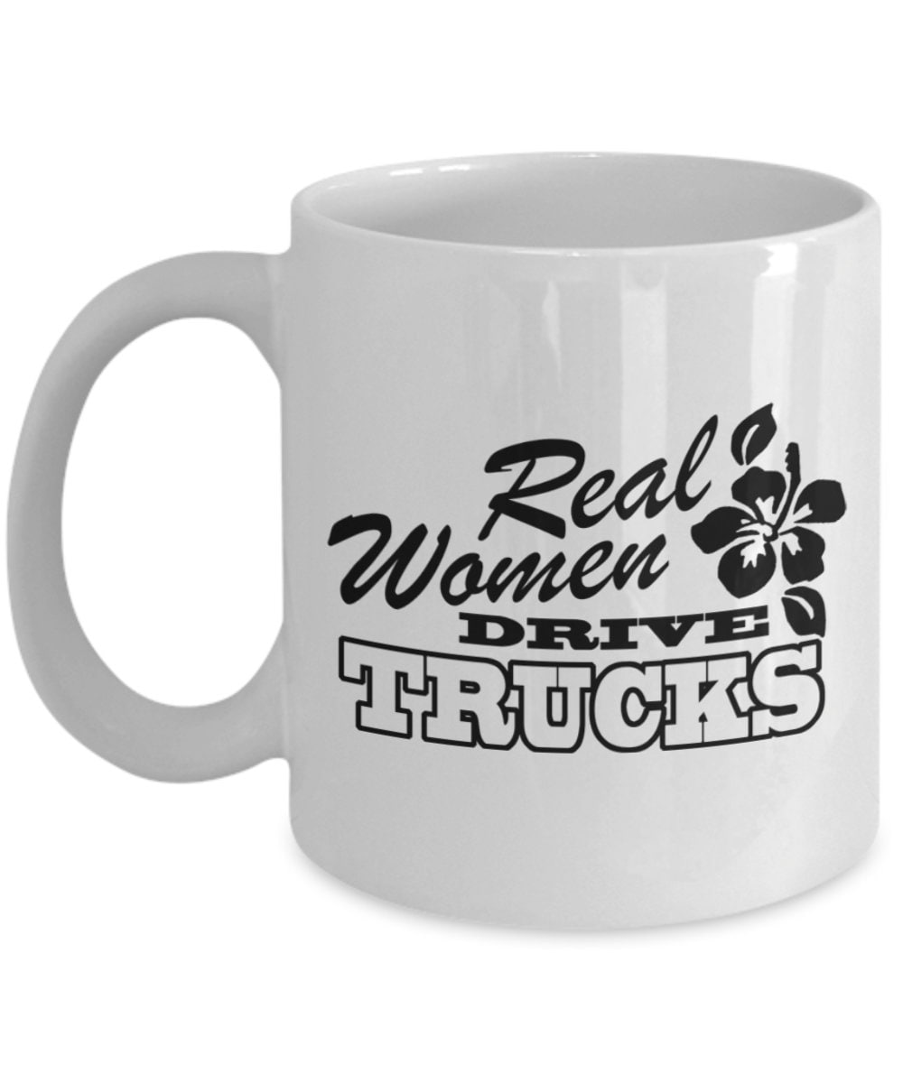 Mug Truck Driver Coffee Mug Female Truck Driver Mug Truck - Etsy UK