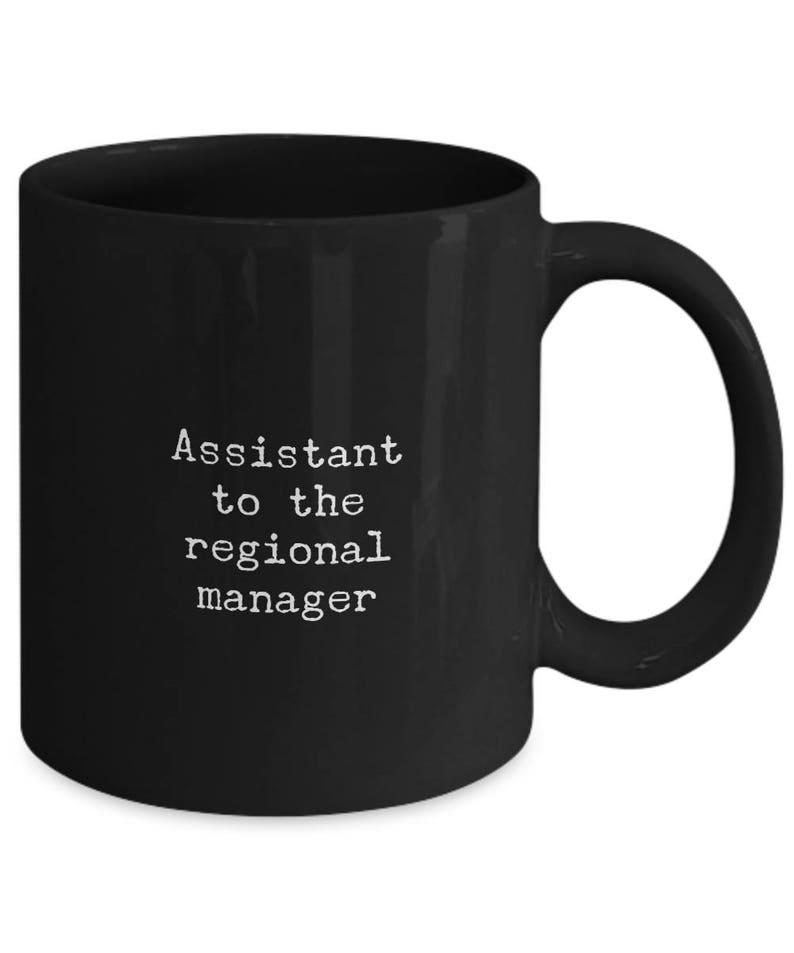 The Office Mug: "assistant to the Regional Manager", 11oz White Ceramic ...