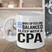 CPA Mug: "wake up Feeling Balanced Sleep With A Cpa"; Handmade Cup 11 ...