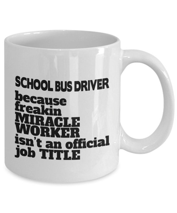 Best Bus Driver Gifts School Bus Driver Gifts in Bulk Bus | Etsy