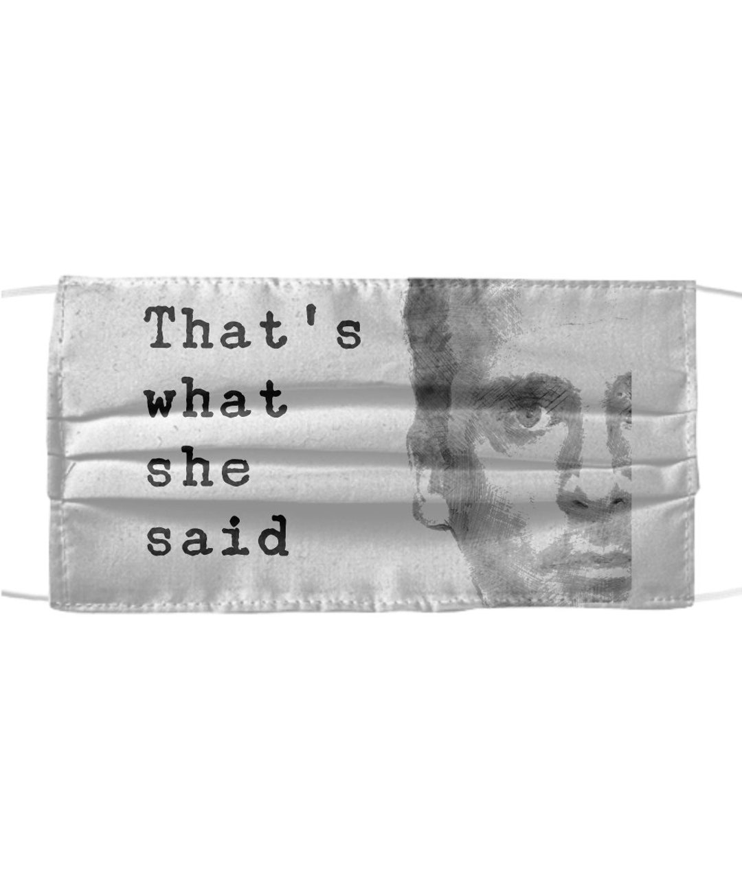 The Office Michael Scott Face Masks Reusable "that's What She Said ...