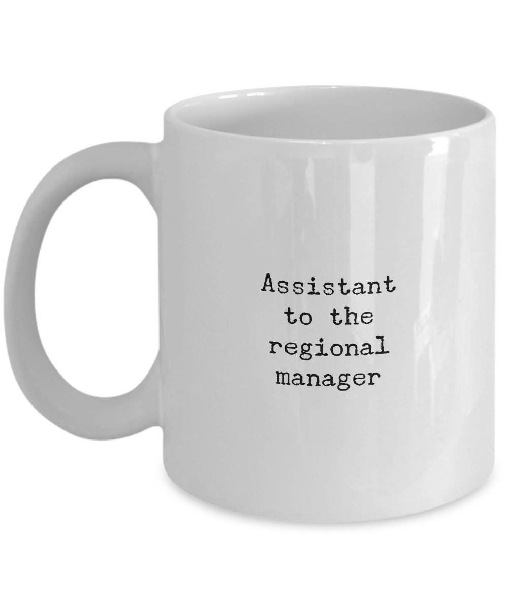 The Office Mug: "assistant to the Regional Manager", 11oz White Ceramic ...