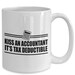 Accountant Coffee Mug "kiss an Accountant" Funny Accountant Mug ...