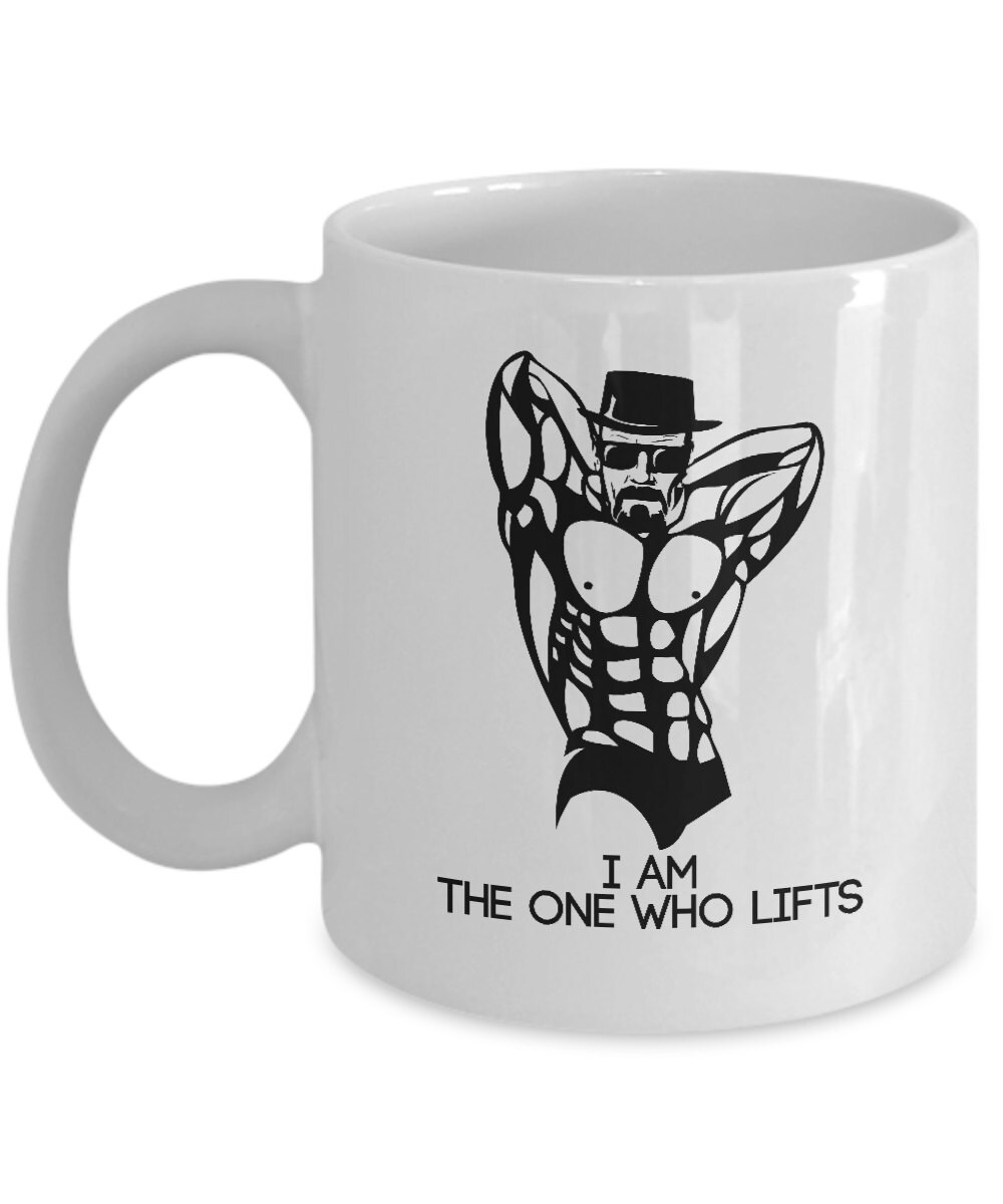 Bodybuilder Coffee Mug: i Am the One Who Lifts Handmade Cup 11 Oz Funny ...