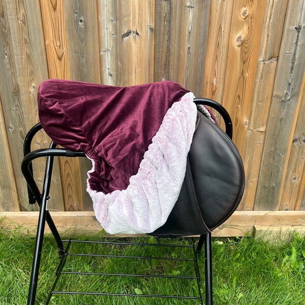 English Saddle Cover - Etsy