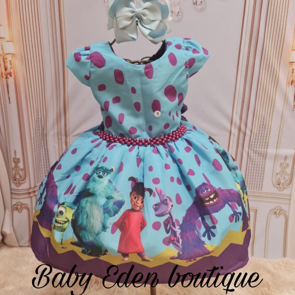 Monster Inc Dress - Etsy