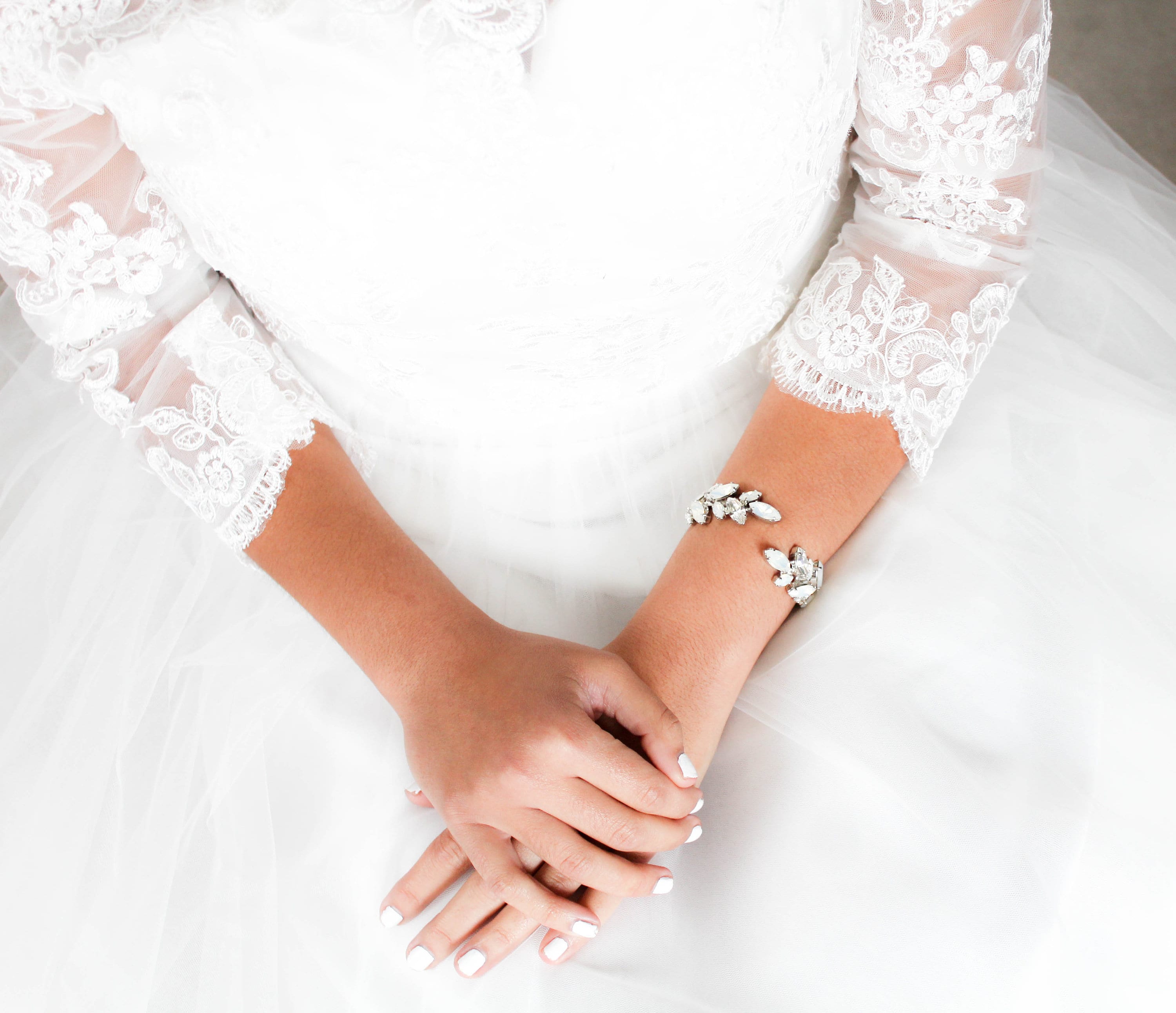 Gold Bridal Bracelet Bridal Jewelry Crystal Bracelet | Etsy