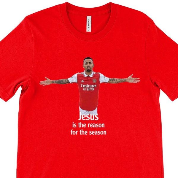 Arsenal Jesus Shirt - Etsy