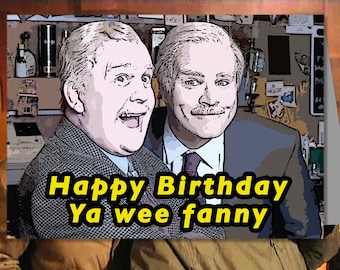 Funny Scottish Birthday Card - Etsy UK