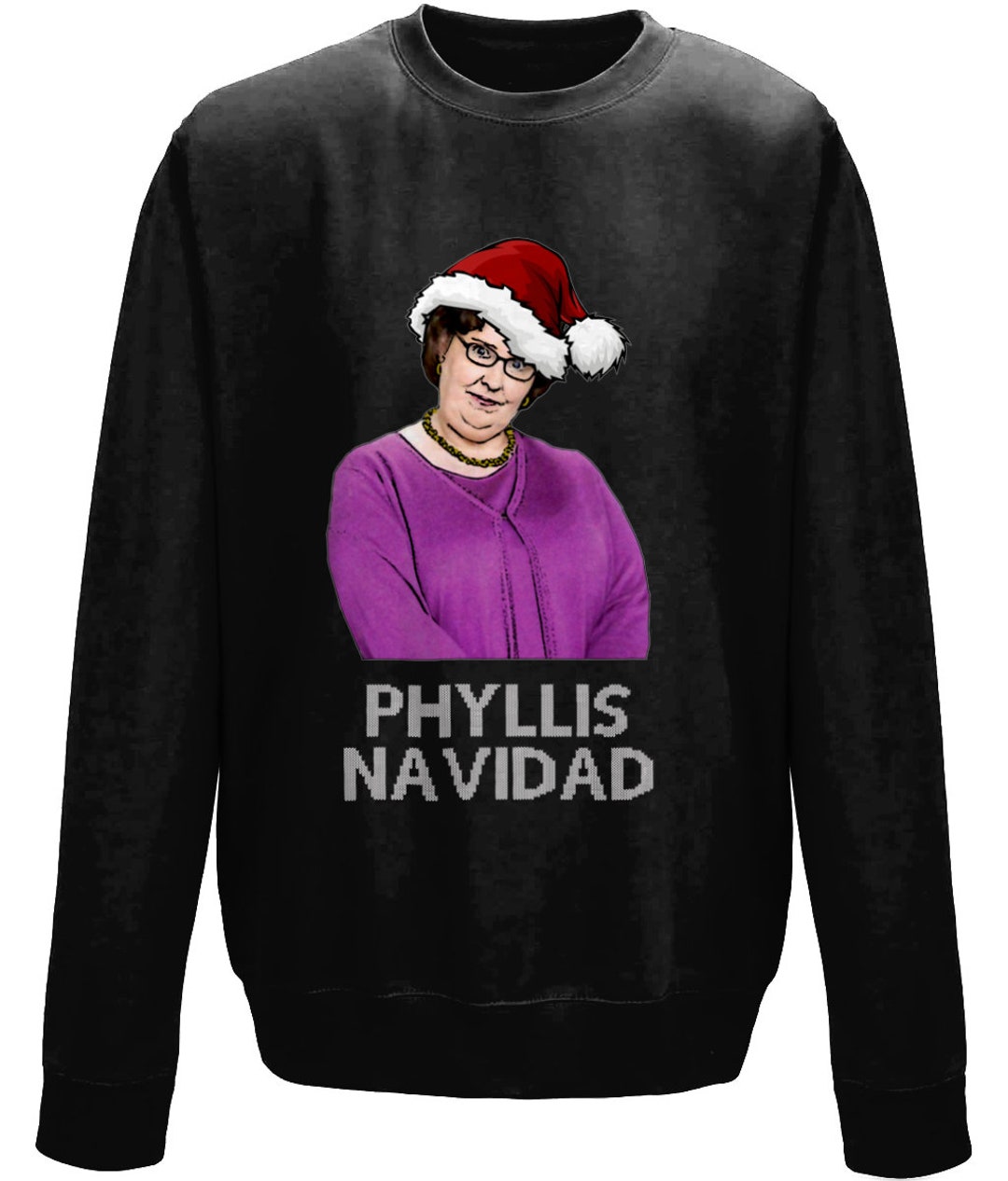 Phyllis Navidad - Office US Inspired Christmas Jumper/sweater - Etsy