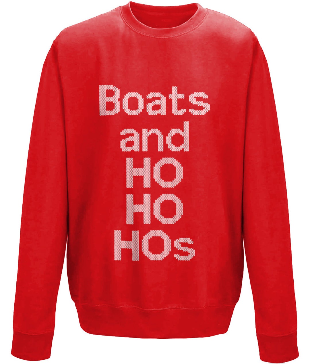 Boats and Ho Ho Hos - Step Brothers Movie Inspired Funny Christmas Jumper / Sweater - Etsy