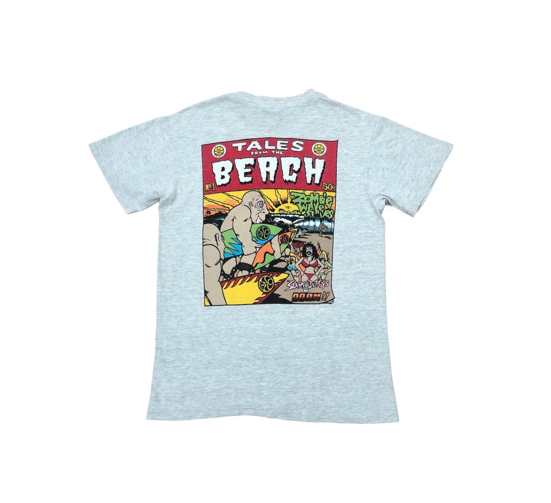 Vintage 90’s HIC Surf Tales From the Beach Shirt / Hawaiian Island ...