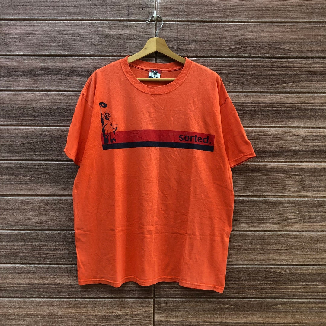 Vintage 90s Nervous Records Sorted Shirt / Sorted Records Techno Trance ...