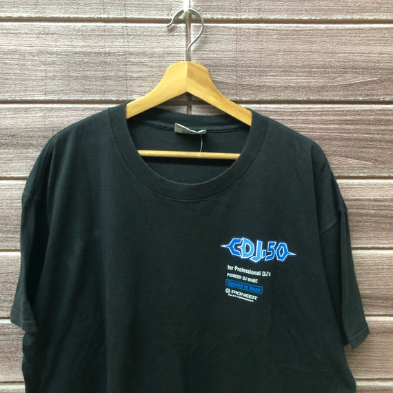 Vintage 90’s Pioneer DJ Ware Shirt / CDJ 50 Cd Player… - Gem