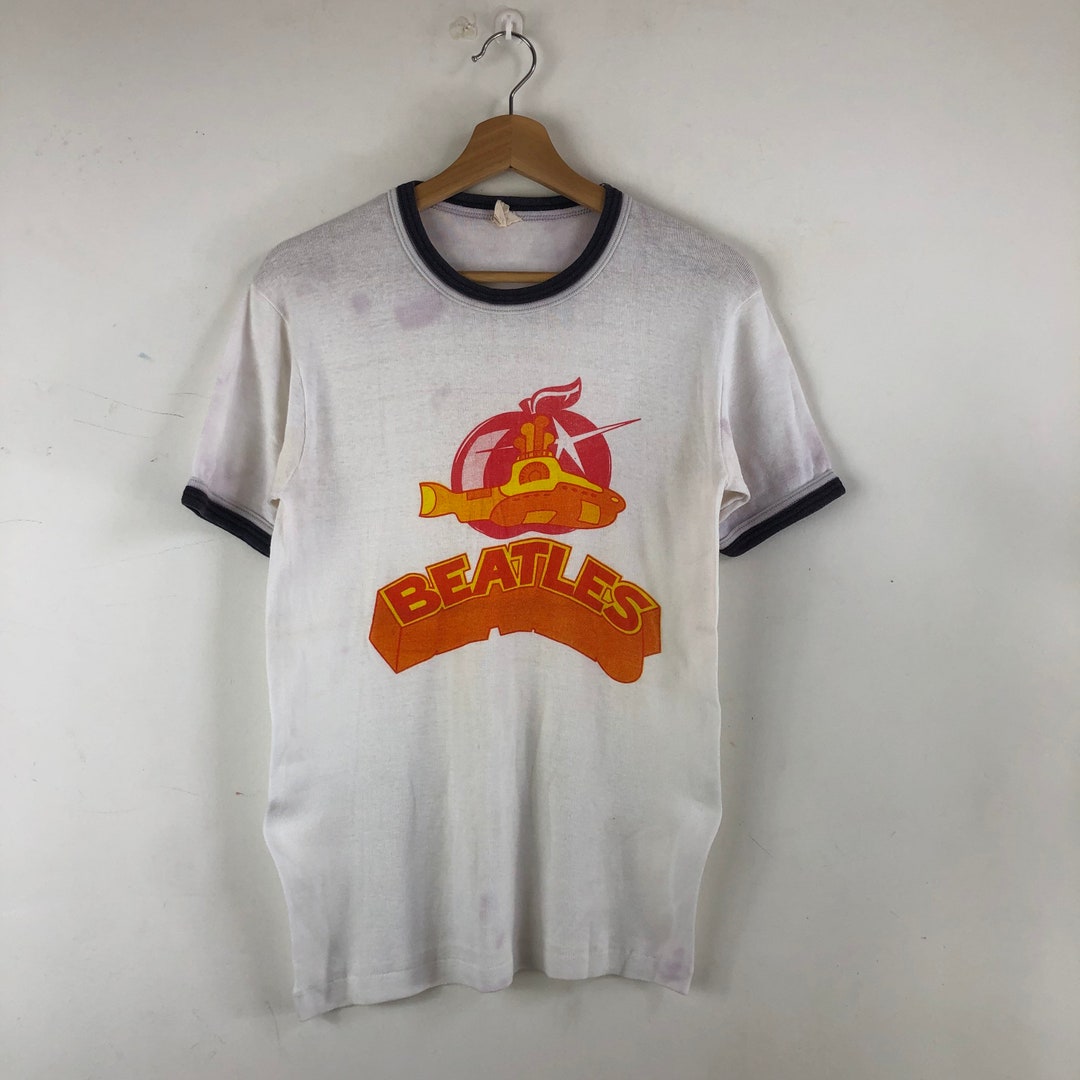 Vintage the Beatles Shirt 70’s 80’s / Yellow Submarine / Rock Band T ...