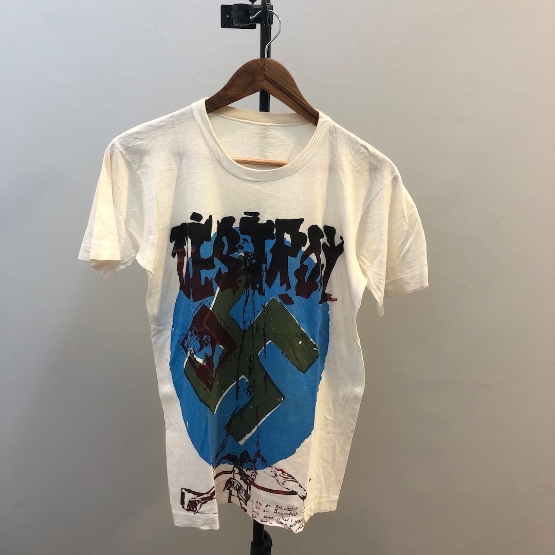 Vintage Destroy Punk Rock T Shirt - Etsy